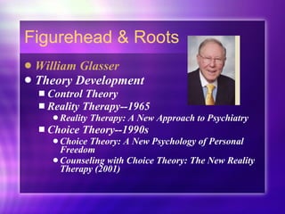 Choice theory reality therapy | PPT