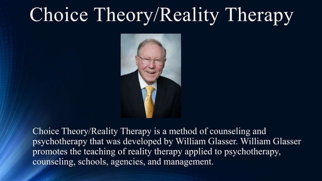 Choice Theory/Reality Therapy/PTSD | PPTX | Mental Health | Diseases ...