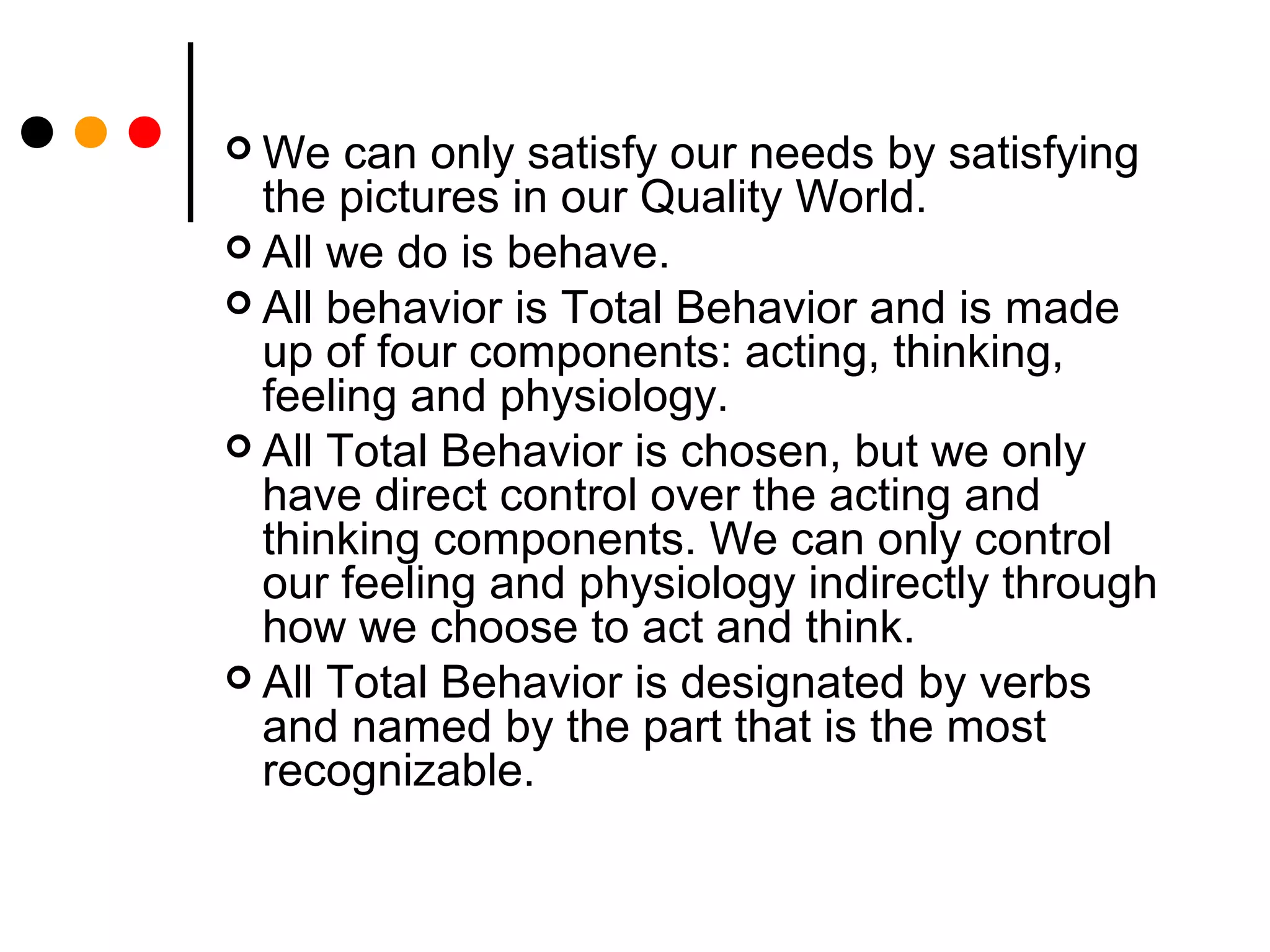 Choice theory presentation | PPT