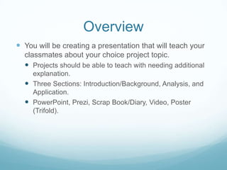 Psychology Choice Unit Presentation Details | PPTX