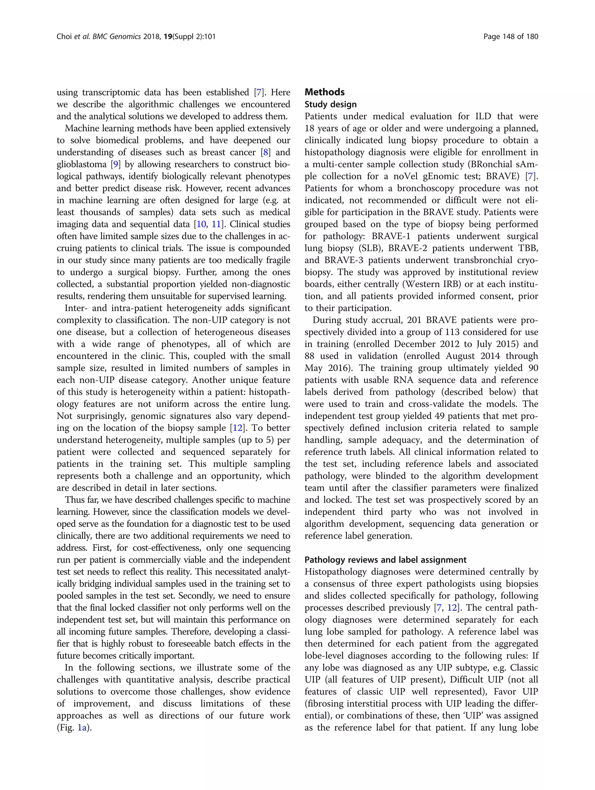The Envisia Genomic Classifier | PDF