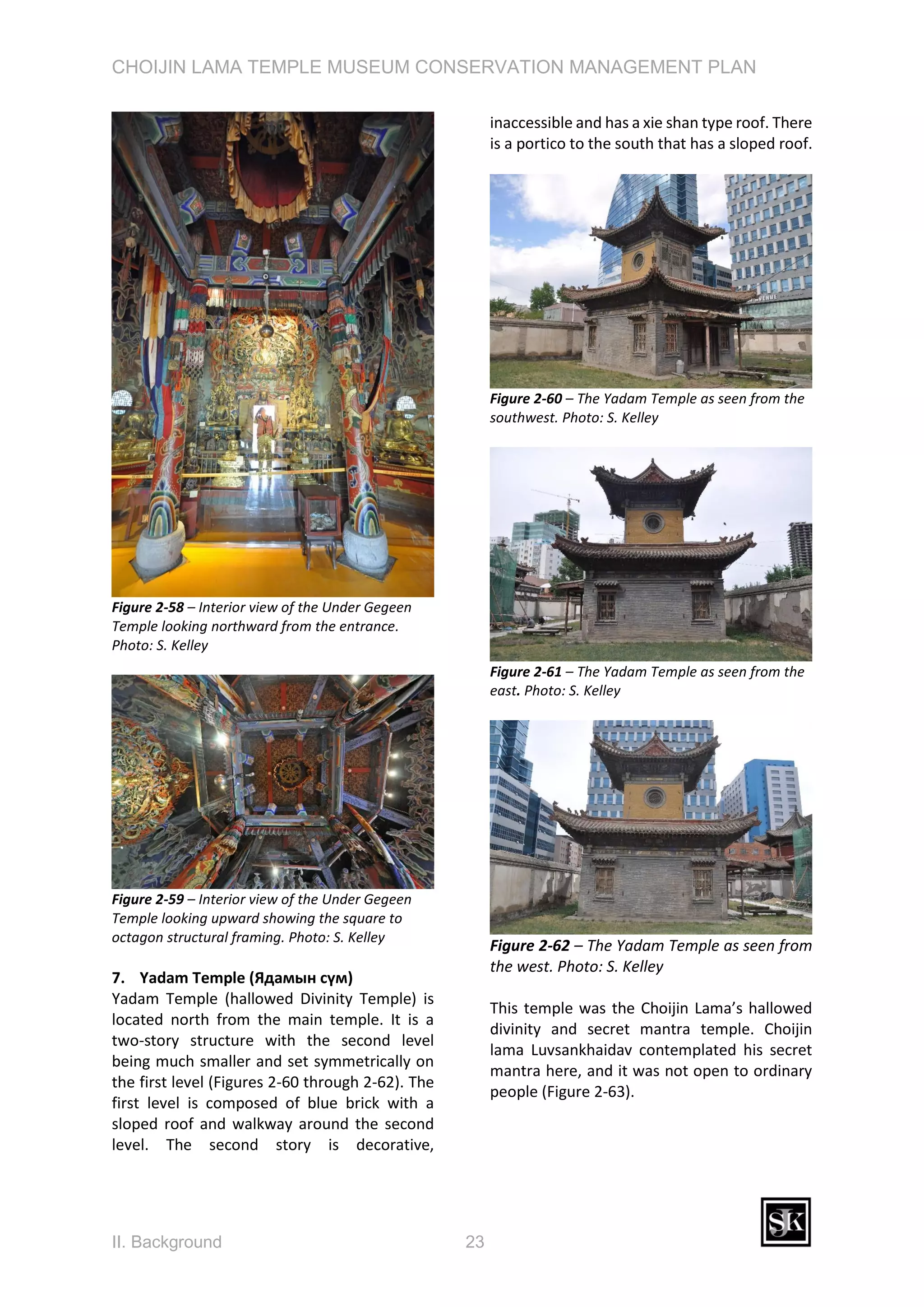 Choijin lama temple museum conservation management plan | PDF