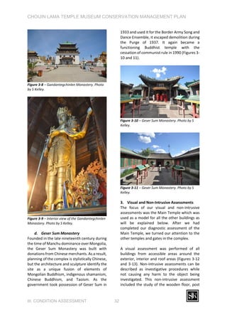 Choijin lama temple museum conservation management plan | PDF