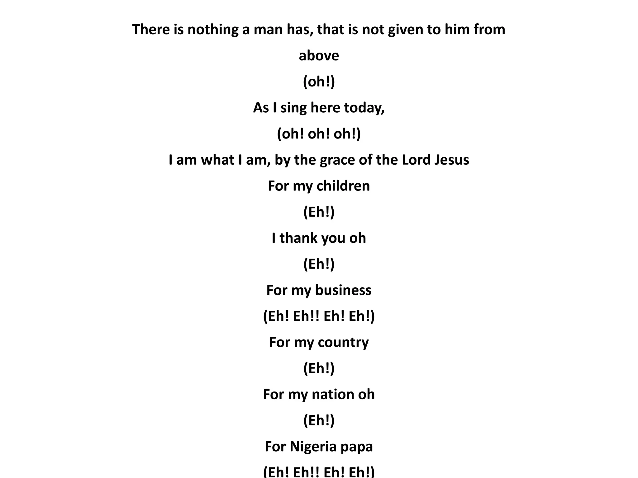 Choir rendition The life I get today... .pptx