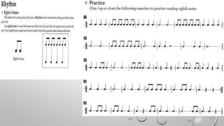 Choir sight singing | PPTX