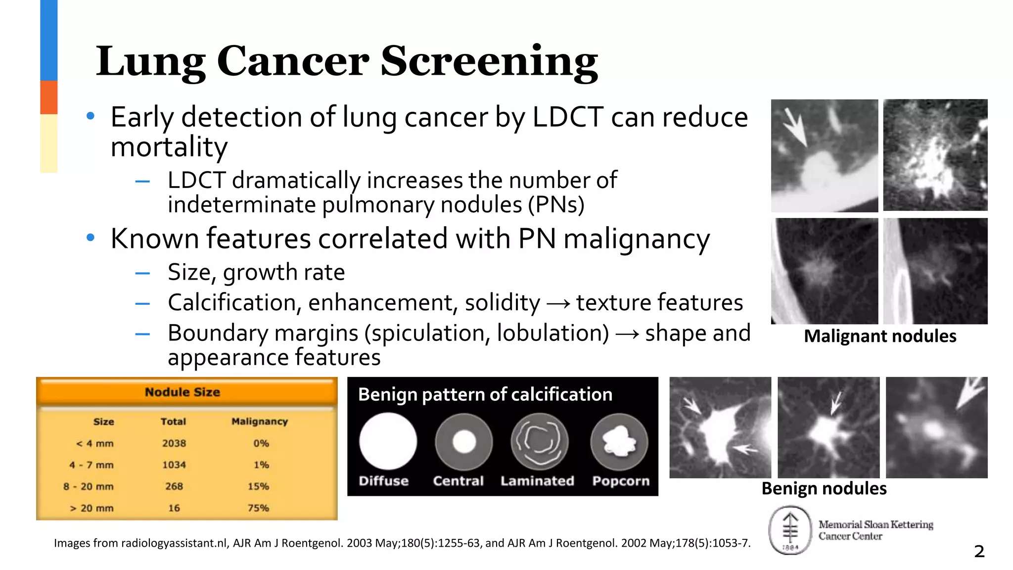 Radiomics and Deep Learning for Lung Cancer Screening | PPTX
