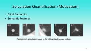 Interpretable Spiculation Quantification for Lung Cancer Screening | PPT