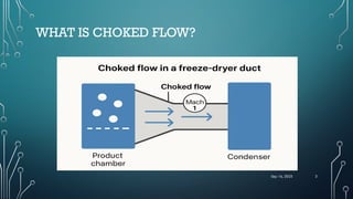 Choked flow in lyophilization process.pptx