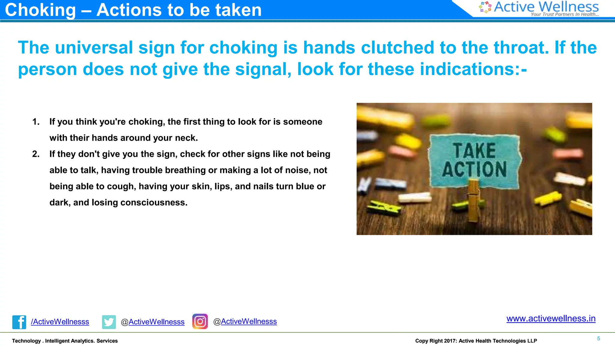 Choking: Symptoms and First aid - Active Health.pptx