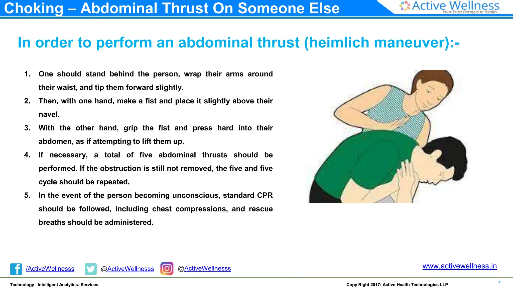 Choking: Symptoms and First aid - Active Health.pptx