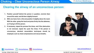 Choking: Symptoms and First aid - Active Health.pptx