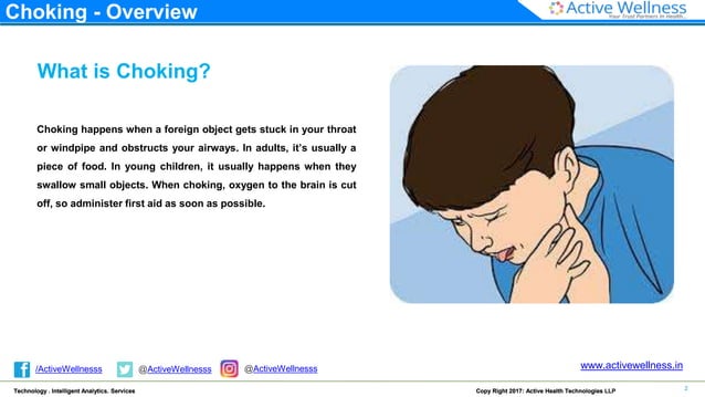Choking: Symptoms and First aid - Active Health.pptx
