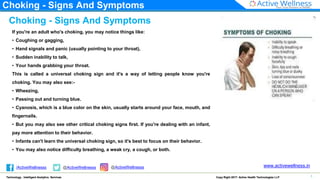 Choking: Symptoms and First aid - Active Health.pptx