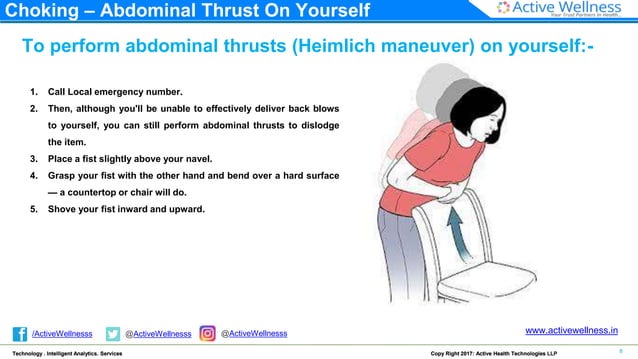 Choking: Symptoms and First aid - Active Health.pptx