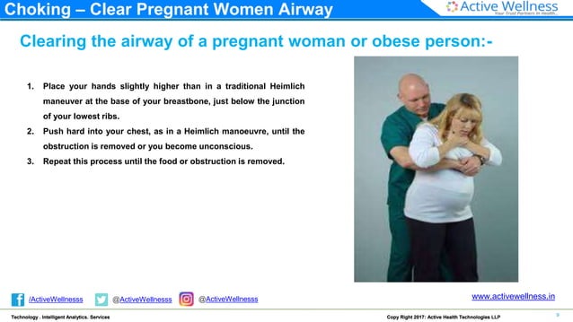 Choking: Symptoms and First aid - Active Health.pptx