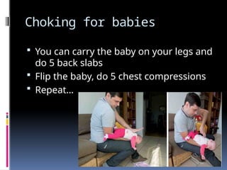 Choking Management, for a school student | PPTX