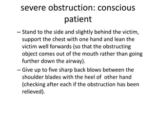 Forgeinbody airway obstruction | PPT