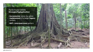 Choking the monolith - The Strangler (Fig) Pattern Applied | PPT