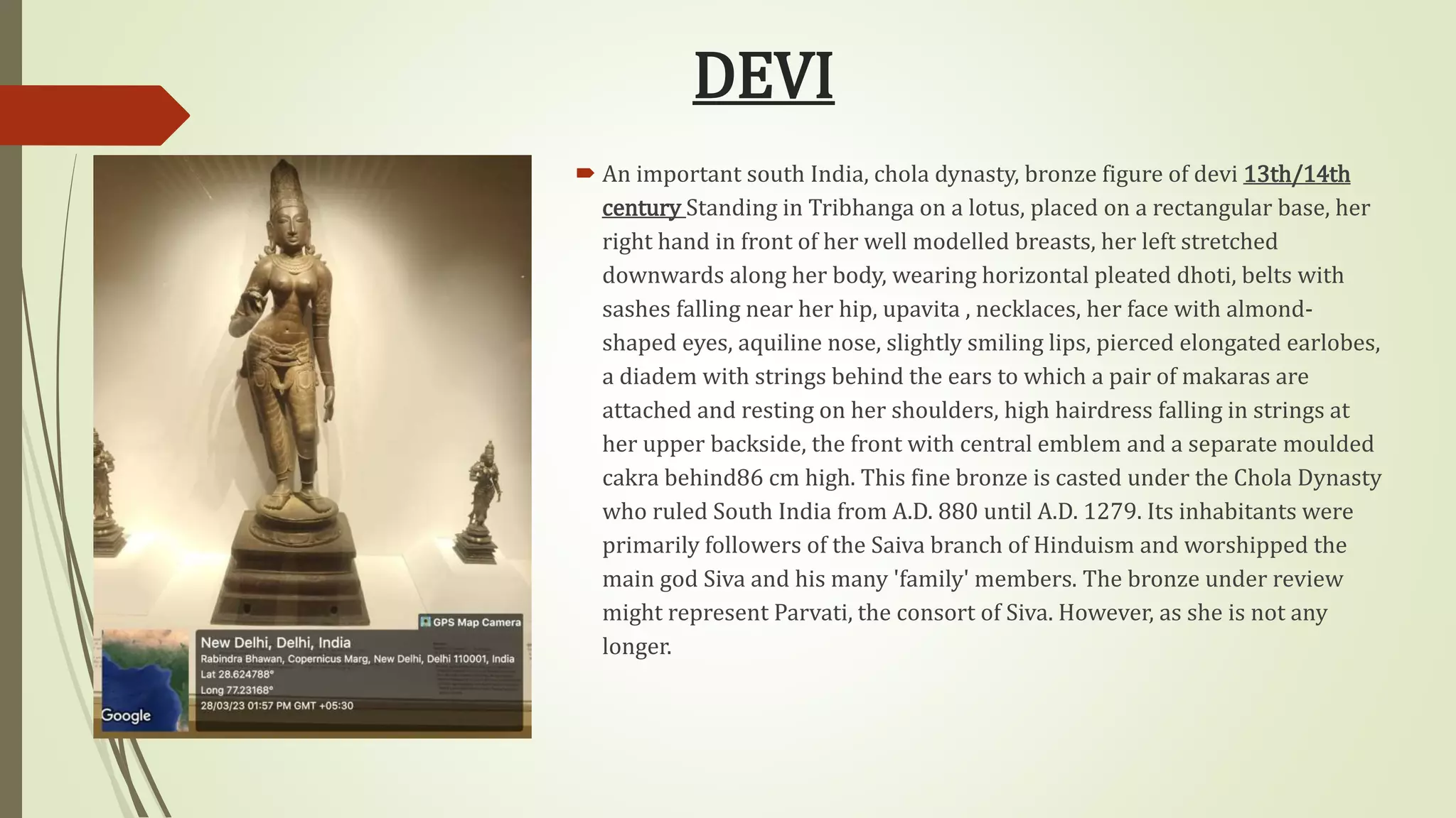 chola bronze art.pptx | Hinduism | Religion & Spirituality