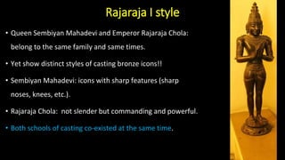 The bronze sculptures of the Chola dynasty | PDF