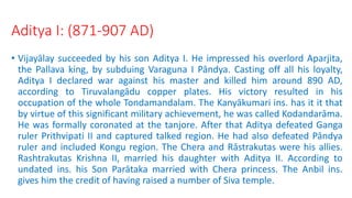 Chola dynasty | PPTX