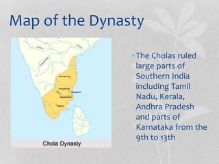 Chola empire + their rule + timeline +the rulers | PPTX