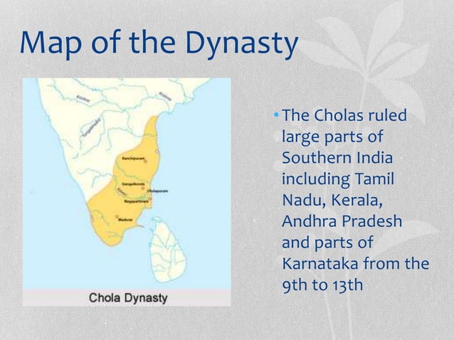 Chola empire + their rule + timeline +the rulers | PPTX