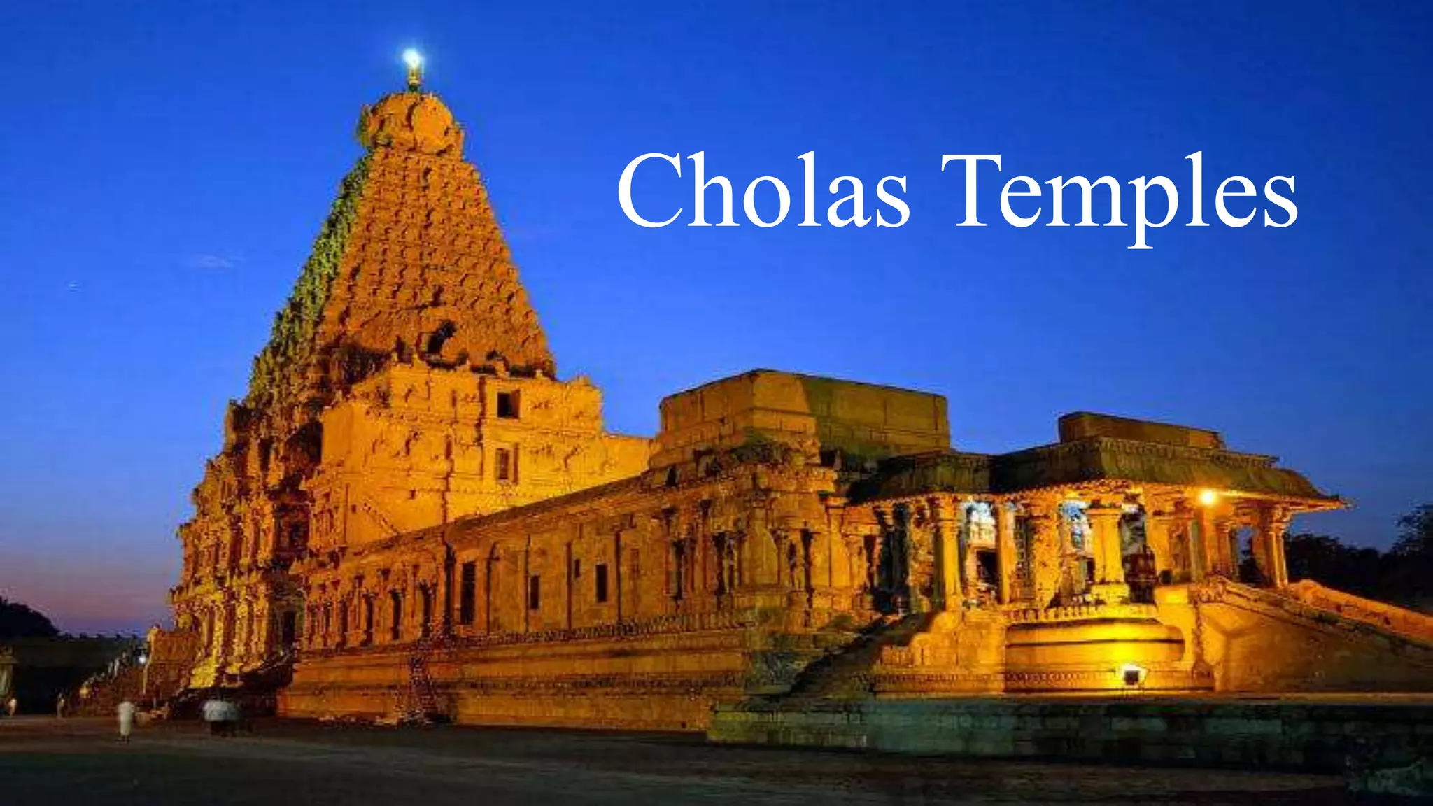 Chola temples | PPTX
