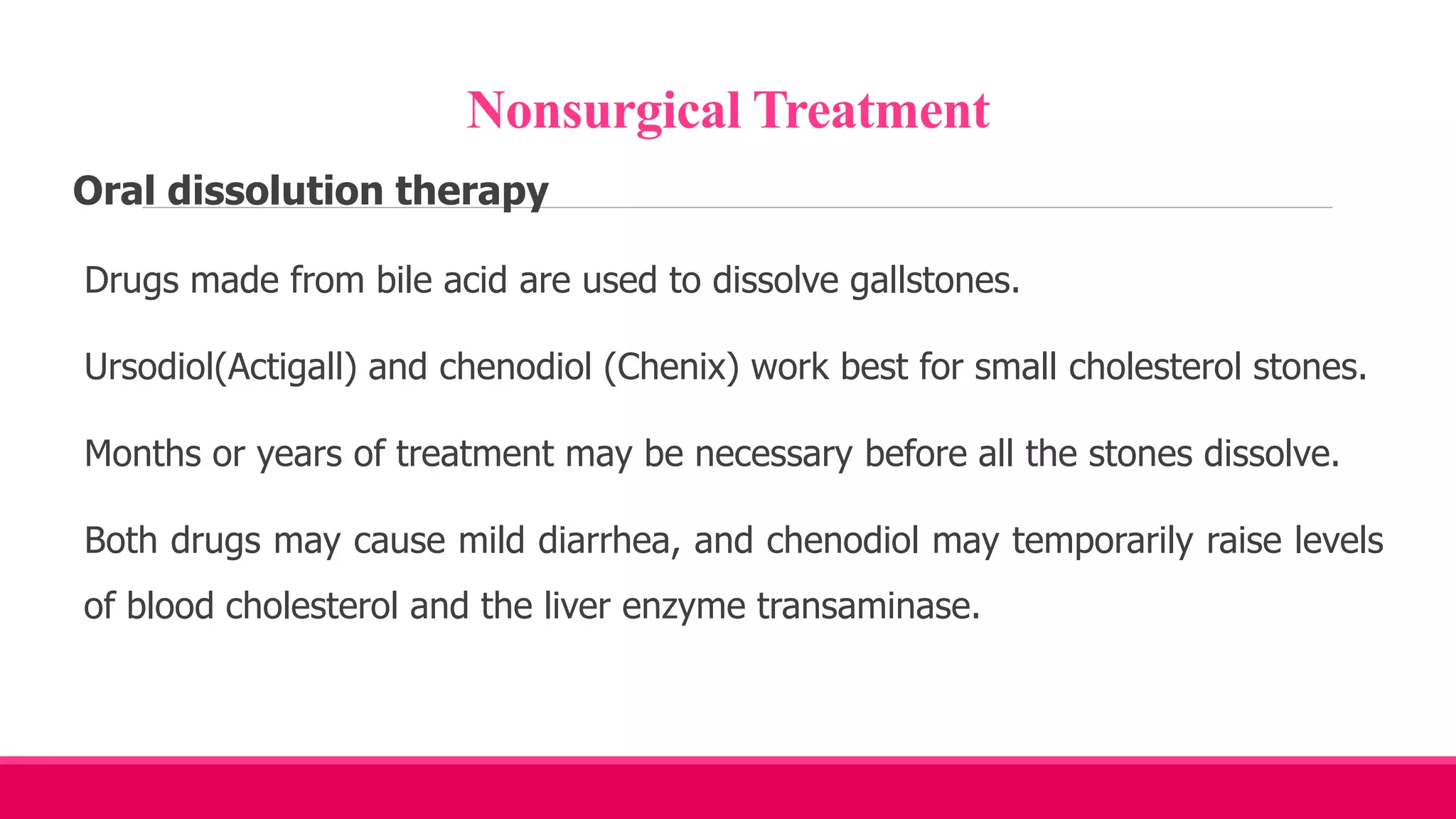 Cholecystitis and Choldocholithiasis | PPTX