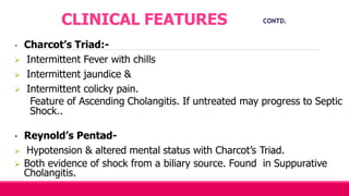 Cholecystitis and Choldocholithiasis | PPTX