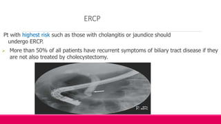 Cholecystitis and Choldocholithiasis | PPTX