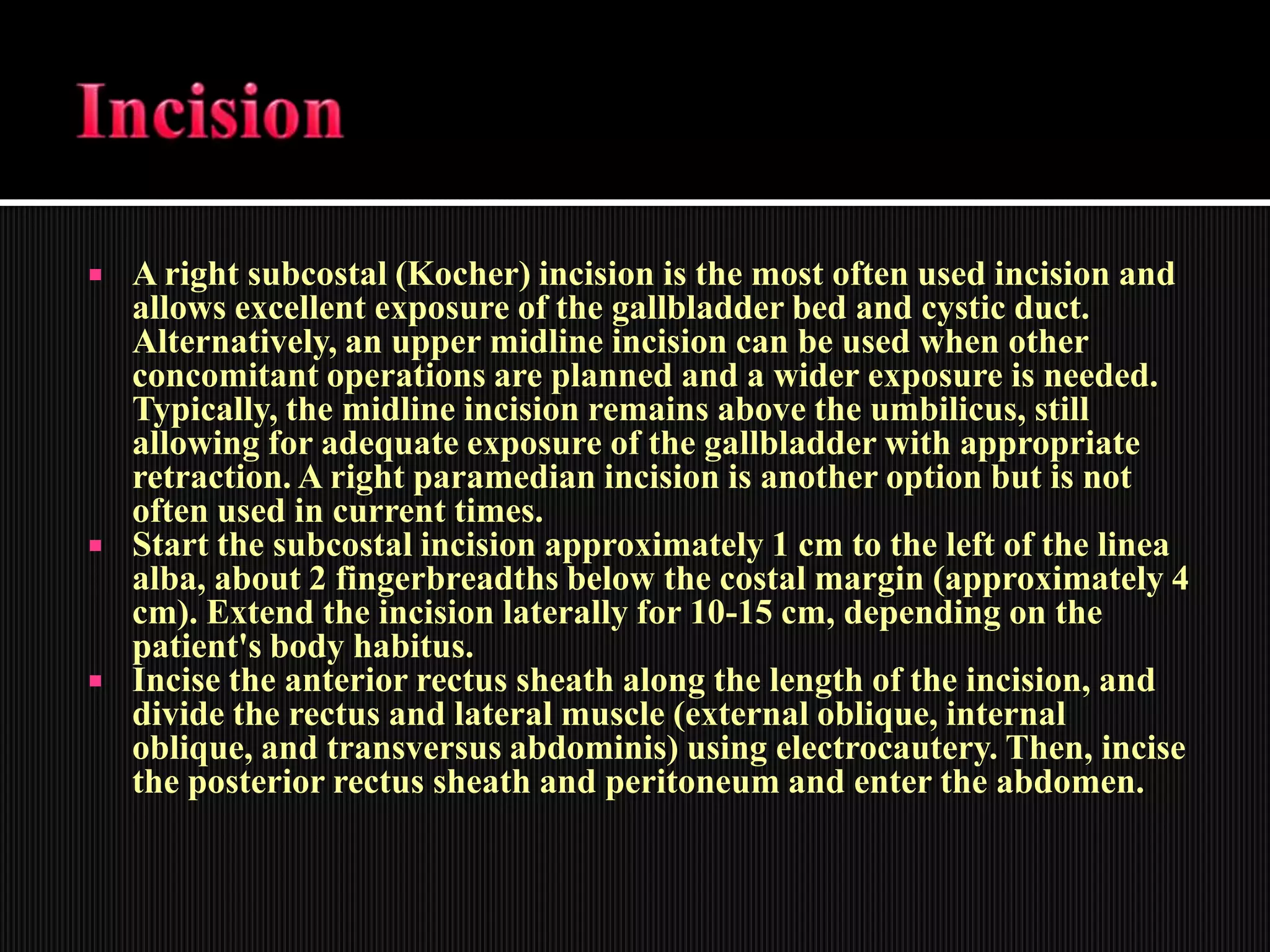 Cholecystectomy | PPTX