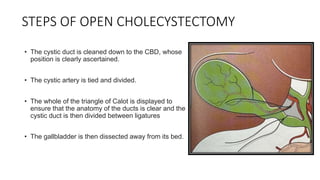 CHOLECYSTECTOMY - ANATOMY, TYPES, SURGICAL STEPS, ERRORS ...