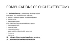 CHOLECYSTECTOMY - ANATOMY, TYPES, SURGICAL STEPS, ERRORS ...