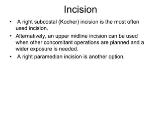 Cholecystectomy class | PPTX