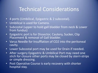 Cholecystectomy open versus laparoscopic surgery | PDF