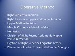 Cholecystectomy open versus laparoscopic surgery | PDF