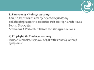 cholecystitis- Clinical concepts and Management | PPTX