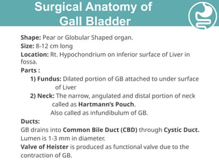 cholecystitis- Clinical concepts and Management | PPTX