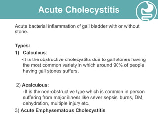 Cholecystitis | PPTX