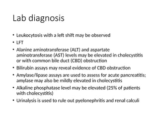 Cholecystitis.pptx ( internal medicine ) | PPTX