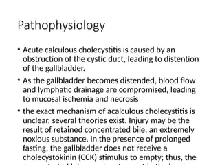 Cholecystitis.pptx ( internal medicine ) | PPT