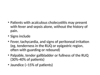 Cholecystitis.pptx ( internal medicine ) | PPT