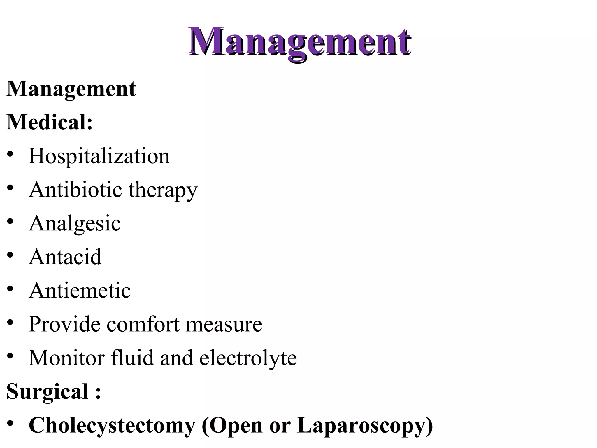 Cholecystitis and cholelithiasis | PPT