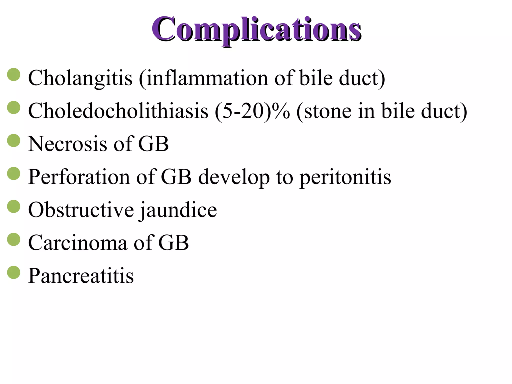 Cholecystitis and cholelithiasis | PPT