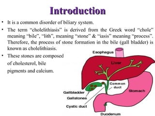 Cholecystitis and cholelithiasis | PPT