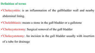 CHOLECYSTITIS and cholelithiasis in .pdf
