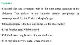 CHOLECYSTITIS and cholelithiasis in .pdf