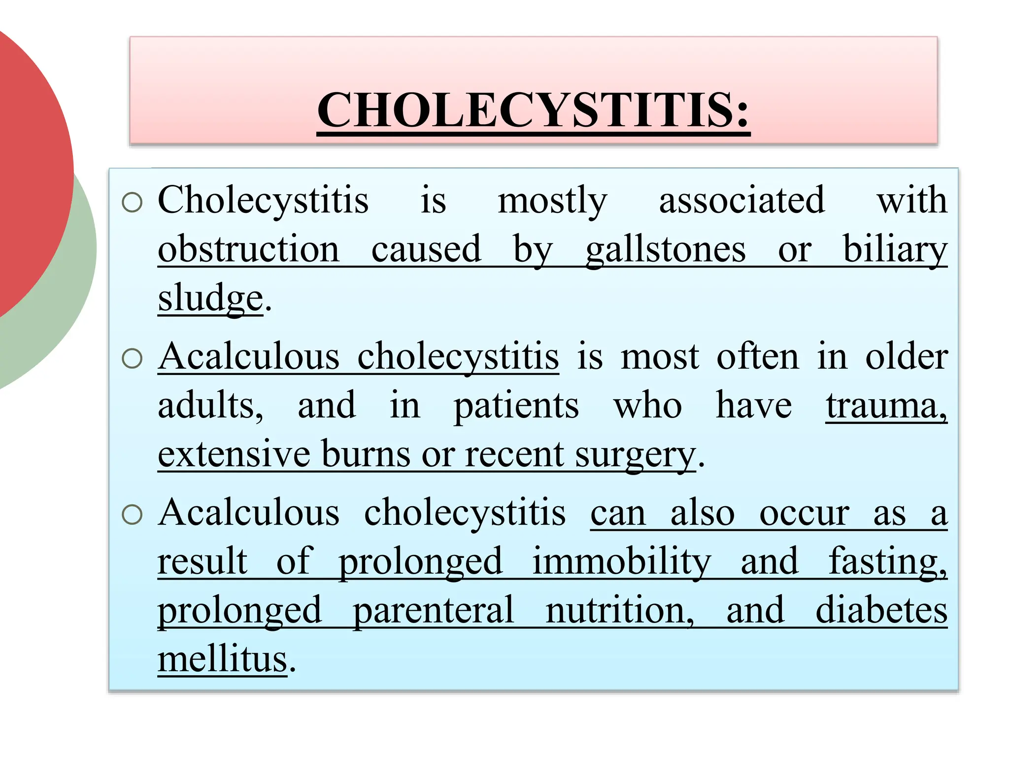 Cholecystitis And Cholelithiasis slideshare | PPTX