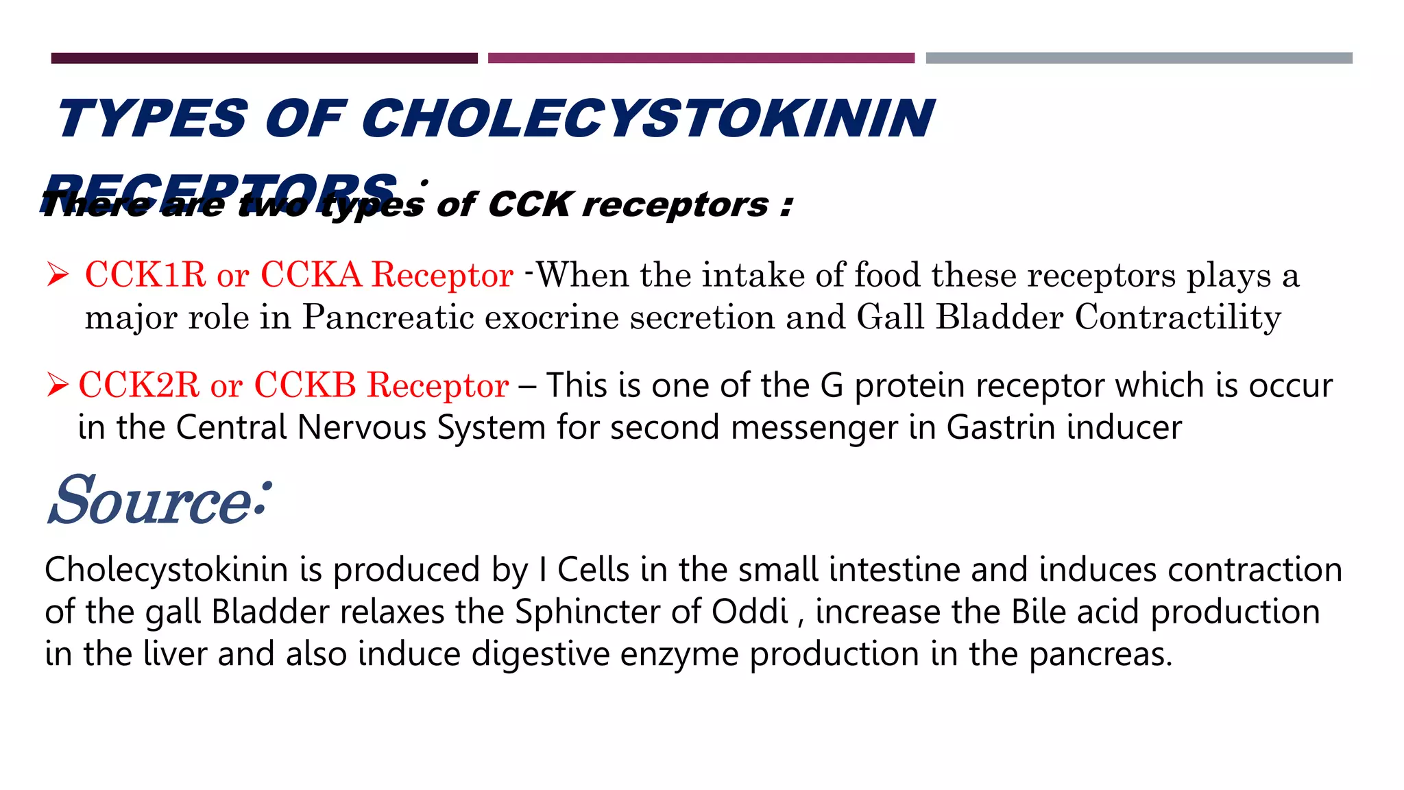 cholecystokinin ppt.pptx